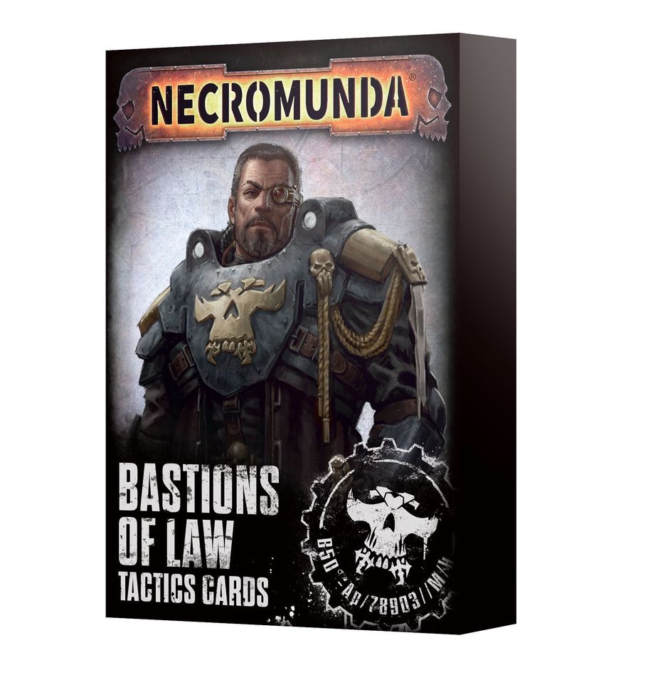 NECROMUNDA:BASTIONS OF LAW TACTICS CARDS – JK Games
