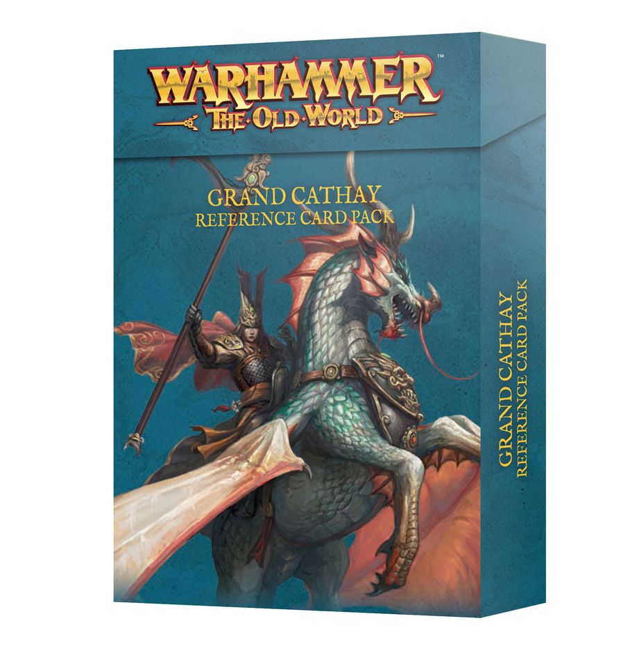Warhammer Old World: Grand Cathay - Reference Card Pack – JK Games