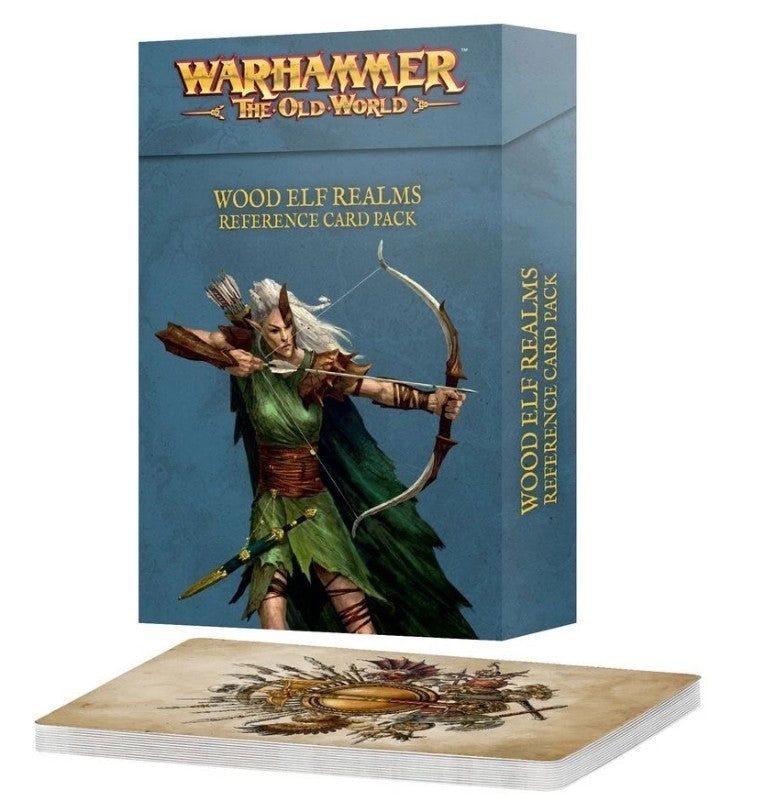 Warhammer The Old World: Wood Elf Realms: Reference Card Pack – JK Games